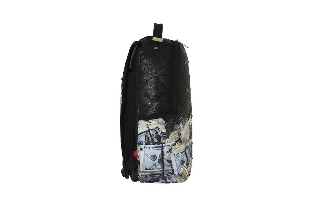 Sprayground Quilted Money Stash Studded Backpack Σάκος Πλάτης ...