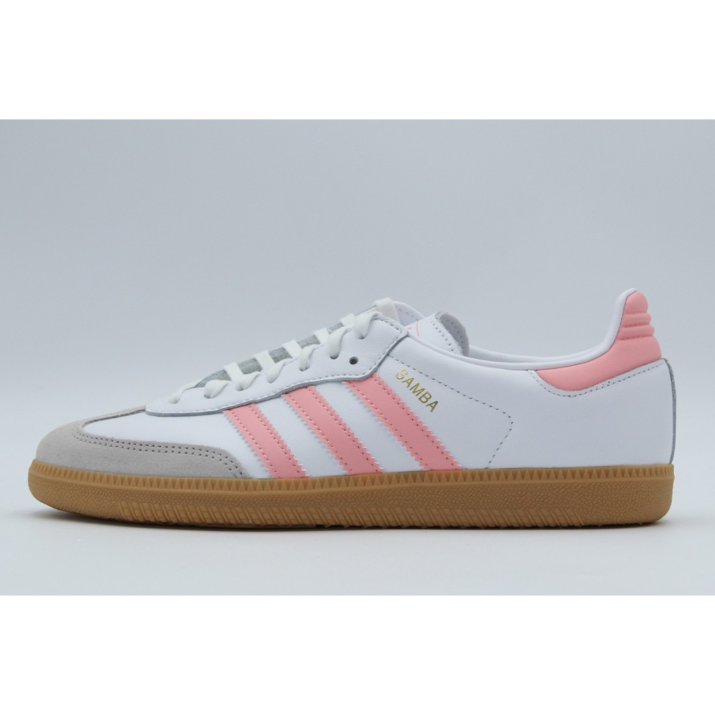 Adidas Originals Samba OG Sneakers Λευκά, Ροζ, Γκρι, Σομόν