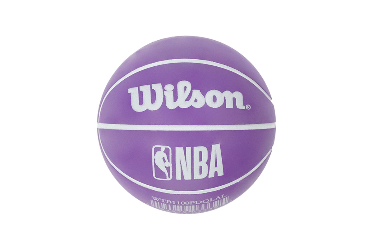 Wilson Nba Dribbler Bskt La Lakers Mini (WTB1100PDQLAL) - WTB1100PDQLAL ...
